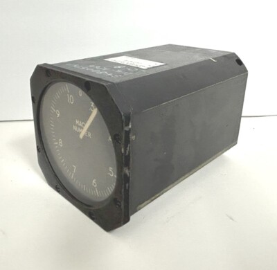 Kollsman Aircraft Mach Airspeed Indicator P/N A2924710004 | eBay