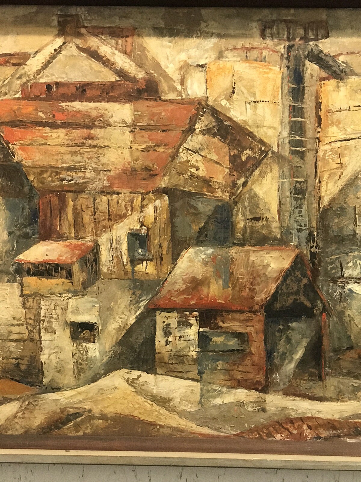 Vintage EVA McMURREY OIL PAINTING - Authentic Signed Dated Listed Texas ...