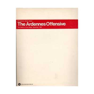 SPI Wargame Ardennes Offensive (Flat White Box) Tray VG+ | eBay