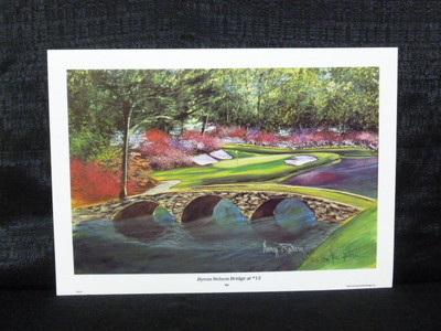 Nancy Raborn Hole 12 Byron Nelson Bridge Masters Augusta Golf L/E ...