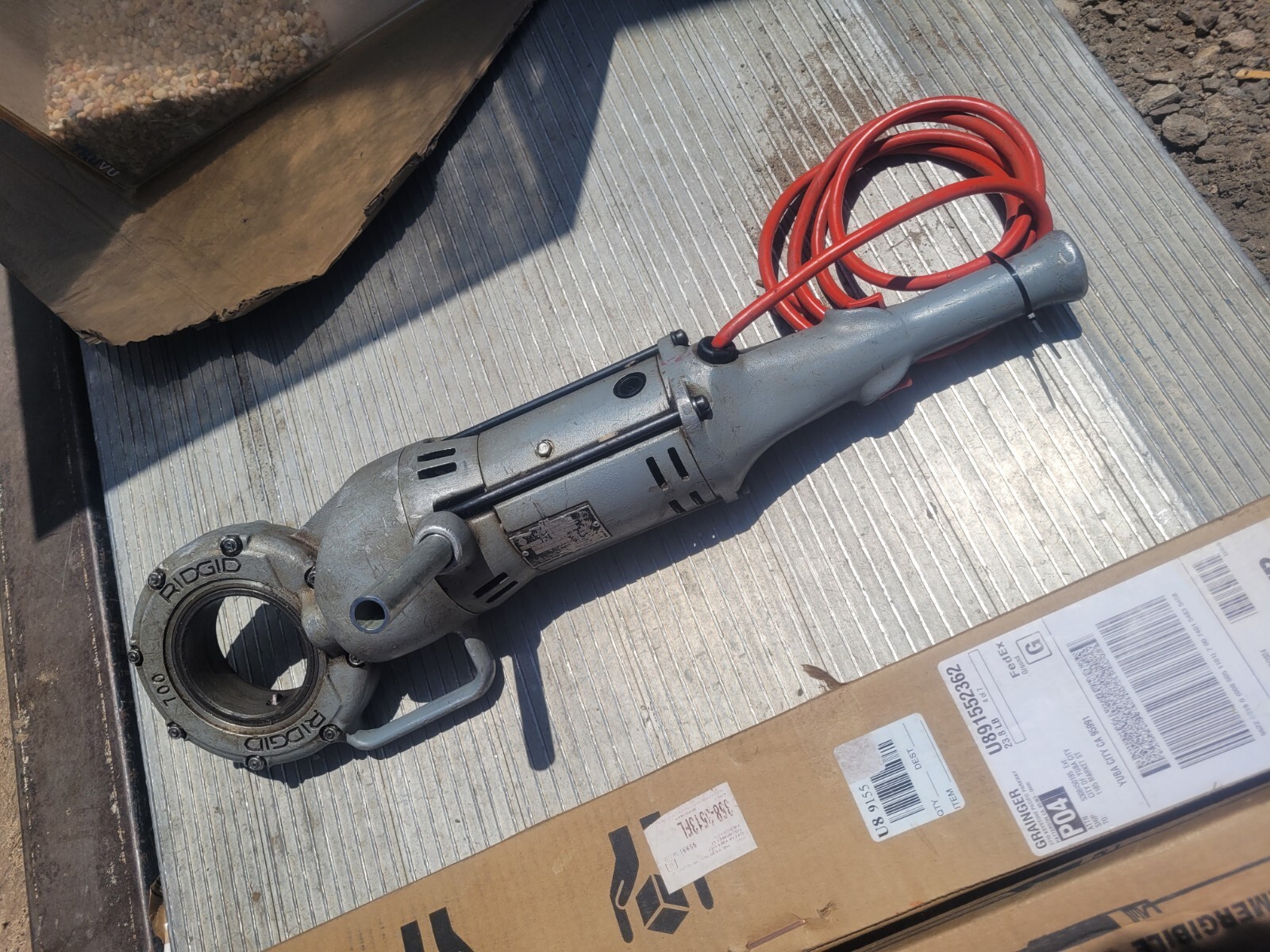 RIDGID 700 Power Drive Pipe Threader 115V | eBay