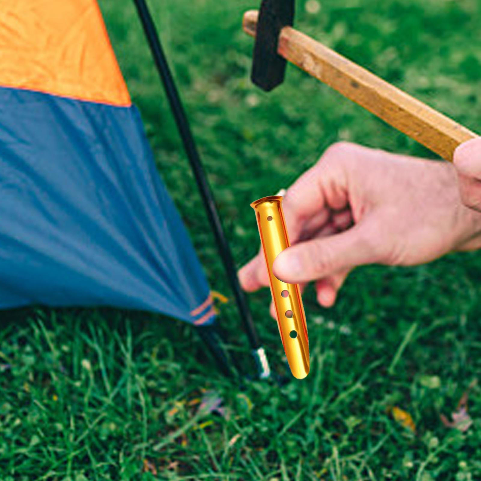 Goshawk Titanium Outdoor Camping Trip Tent Peg Sand Soft Soil Ground ...