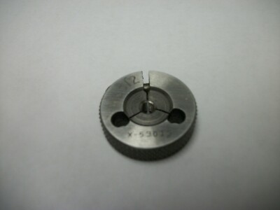 Greenfield Thread Ring Gage, 8-36 UNF Go PD .1460 GTD Go Only | eBay