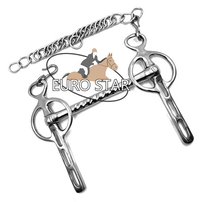 Liverpool Driving Bit with 3 Slots (EuroStar ® Horse Bits) SAME DAY ...