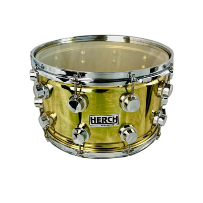 Herch Professional Banda Snare Drum - 8"x14" (Brass Finish) | eBay