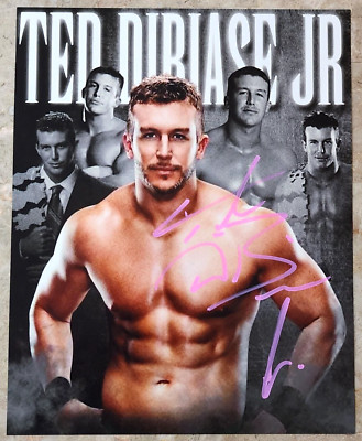 Ted Dibiase Jr. SIGNED Photo Custom Edit Wrestling Autograph 8x10 - WWE ...