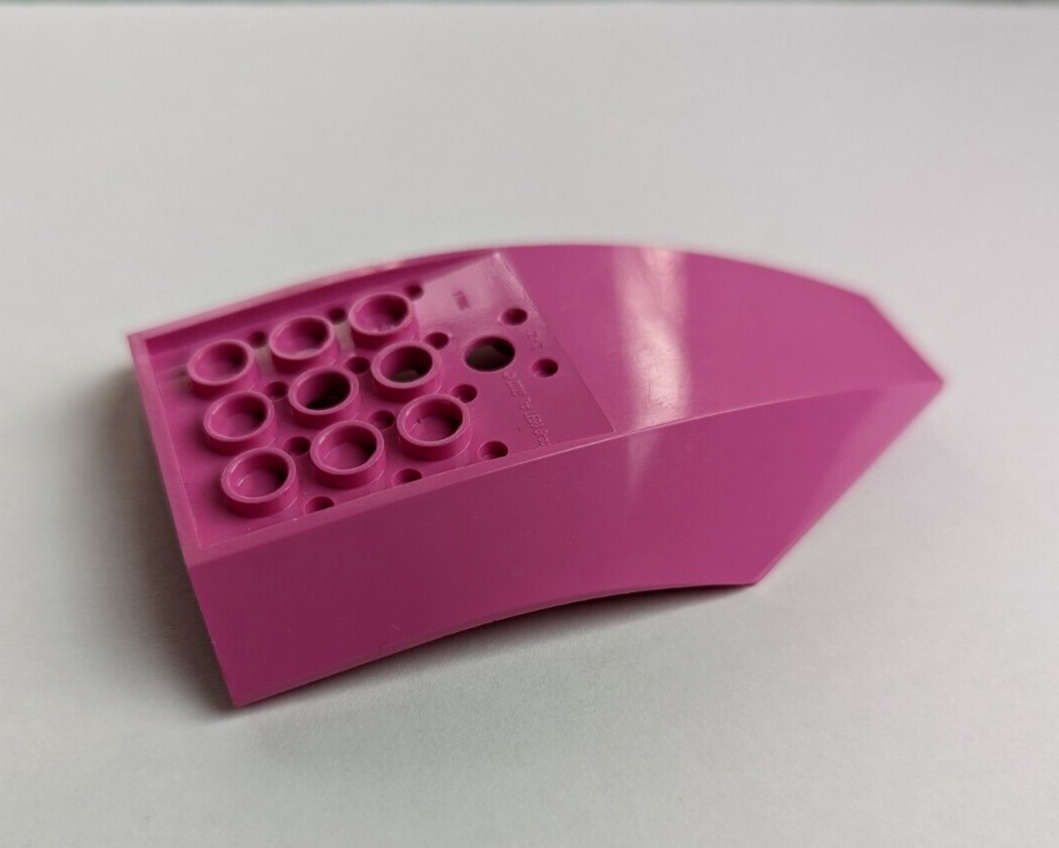 LEGO Dark Pink Cockpit 10 x 6 x 2 Curved #47406, Set 41347 | eBay