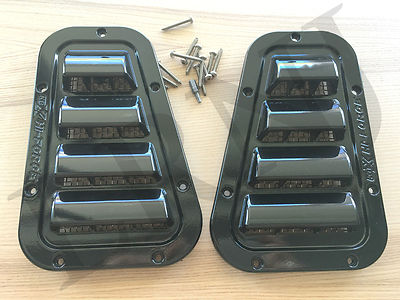 LAND ROVER DEFENDER 90 / 110 /130 HI-FORCE WING TOP AIR INTAKE SET OF 2 ...