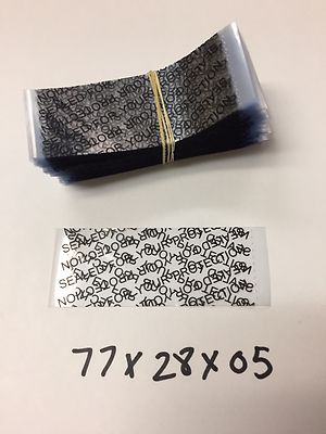 [200] Heat Shrink Wrap Bands Round Bottle Tamper Seal-Safety 77mm x ...