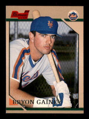 1996 Baseball Bowman Bryon Gainey New York Mets #154 RC5 | eBay