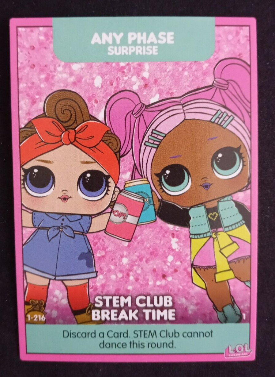 LOL Surprise! Dance Off #1-216 Stem Club Break Time Popular Card (A) | eBay