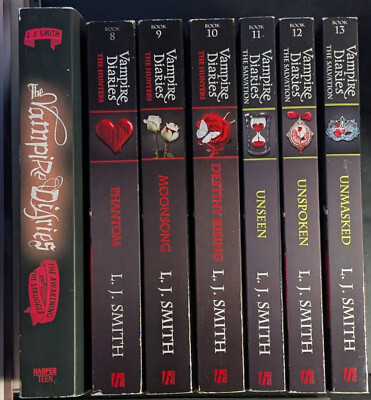 The Vampire Diaries 7 (8) Book Lot L.J. Smith | eBay