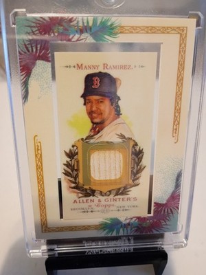 Manny Ramirez 2007 Topps Allen&Ginters Game Used Bat Relic AGR-MR | eBay