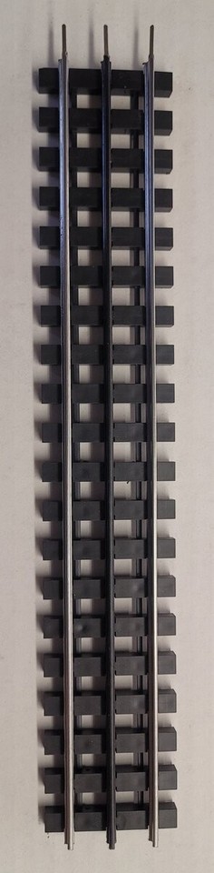 Gargraves 101S-12 O 3 Rail Phantom Tinplate 12.4" Plastic Tie Sectional ...
