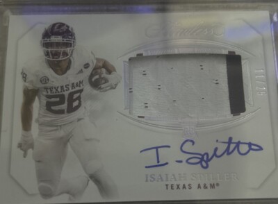 2022 Flawless Collegiate Isaiah Spiller Ruby RPA #16/20 Chargers | eBay