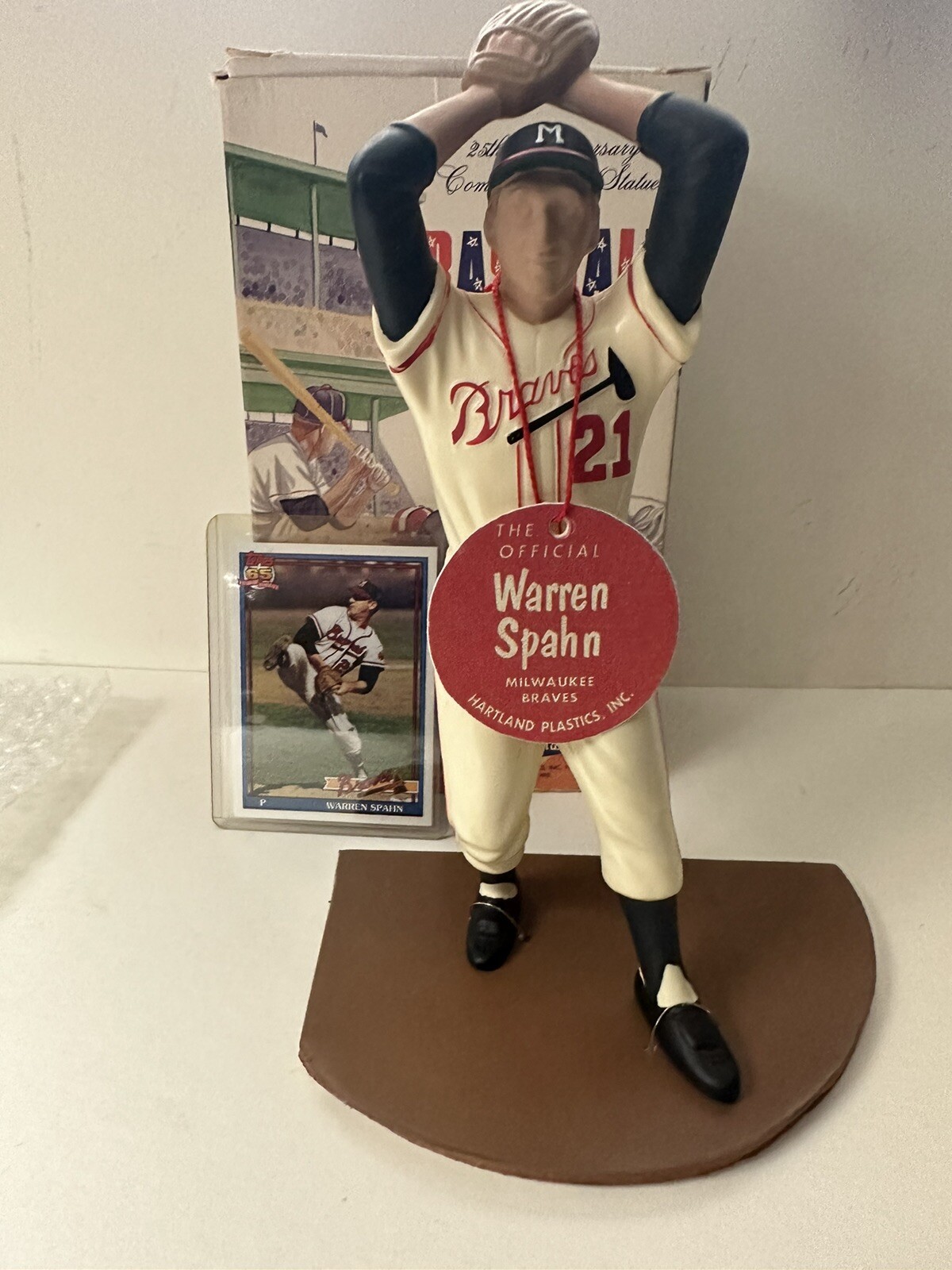 hartland baseball figures- Warren Spahn | eBay