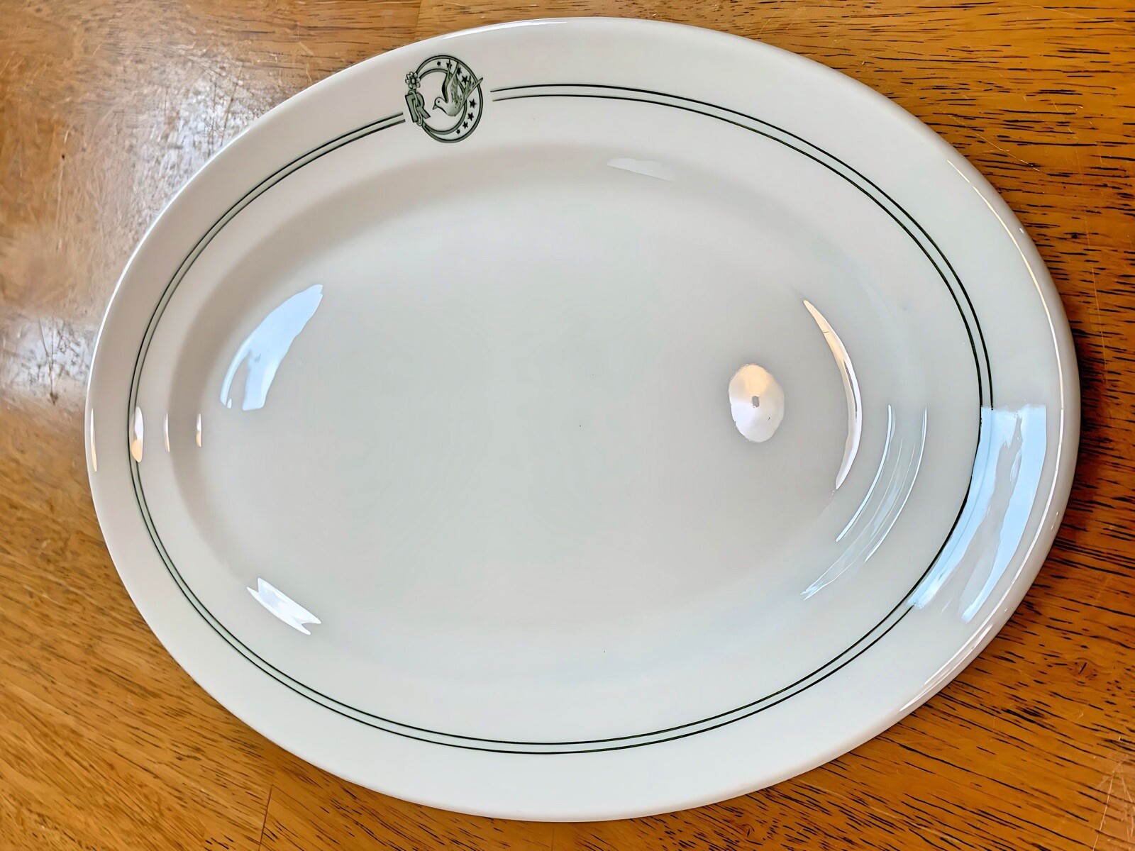 Vintage Jackson China Restaurant Ware Oval Serving Platter G.W. Bennett ...