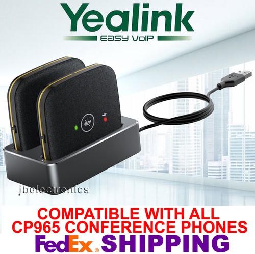 YEALINK CPW65 WIRELESS EXPANSION MICROPHONE SET FOR ALL CP965 ...