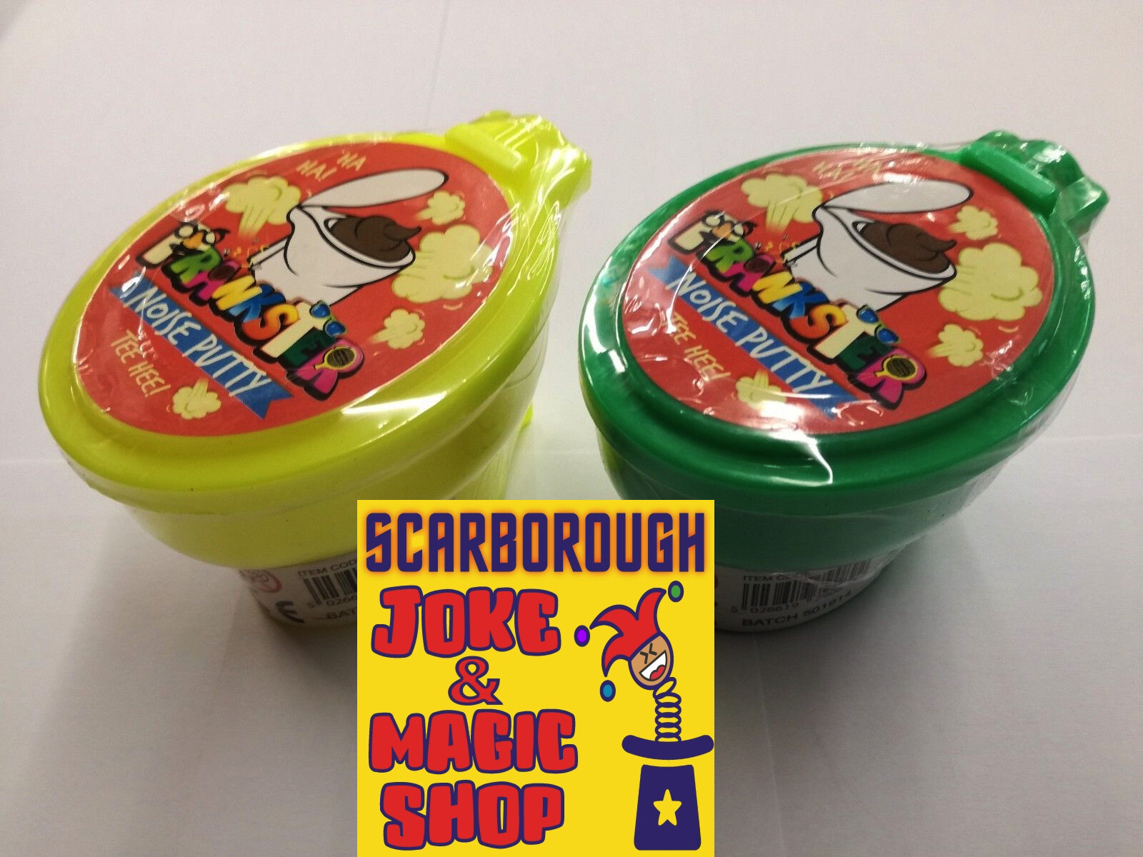 Fart Noise Putty ~ Classic Large Toilet Pot ~ Retro Novelty Slime ...