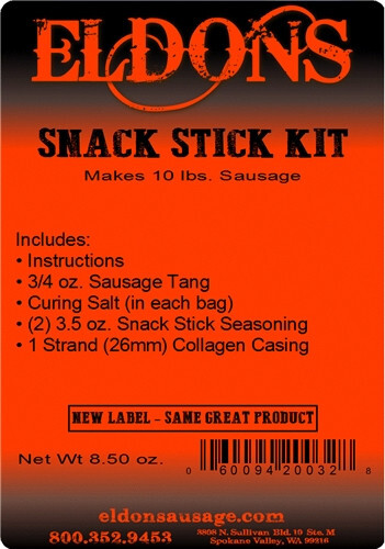 Eldon's Original Snack Stick Kit - Makes 10 lbs of Irresistible Stix | eBay