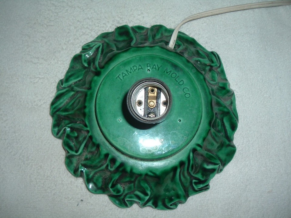 15'' Tampa Bay Mold Co Ceramic Christmas Tree w/base Mini & Reg Sz ...