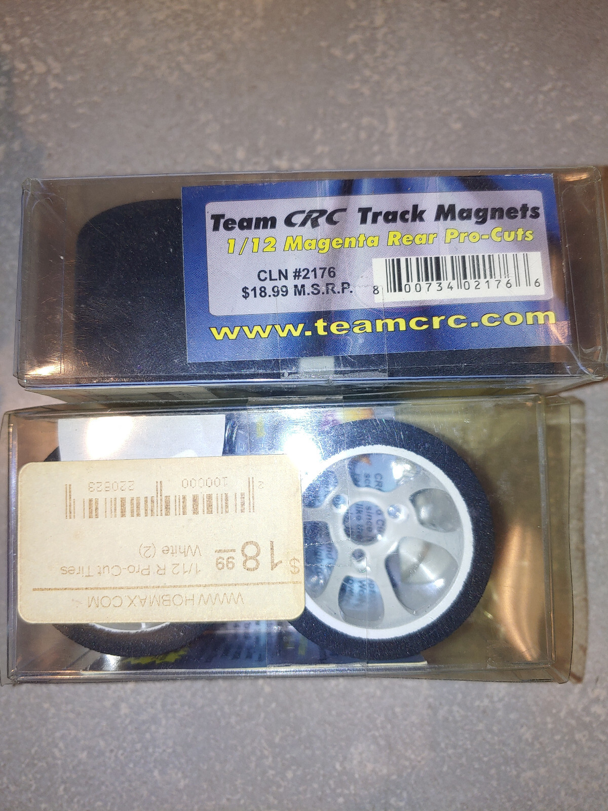 Calandra Racing Concepts CRC 1/12th Rear Pro-Cut Tires (Magenta,2pcs ...