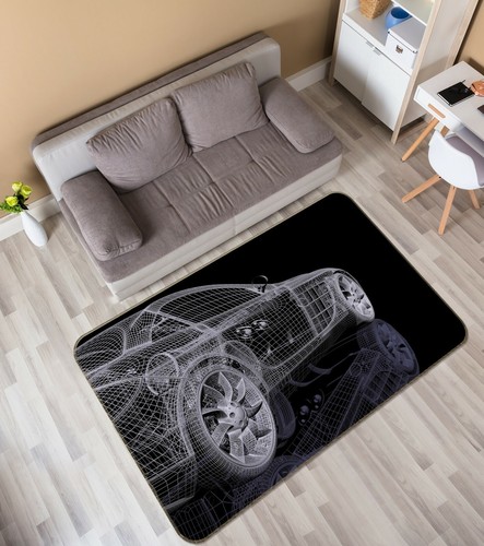 3D Car Texture A305 Transport Game Non Slip Rug Mat Photo Carpet Zoe ...