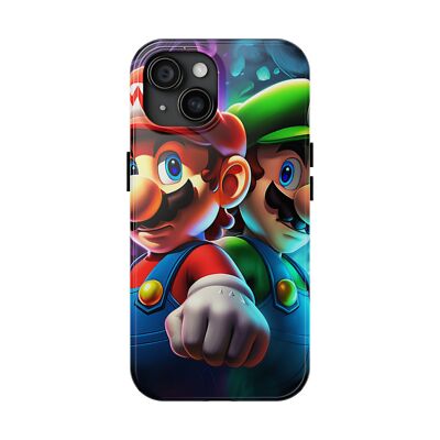 Super, Mario, Bros, Smash, Cartoon, Luigi, Gamer, Cool iPhone Case ...