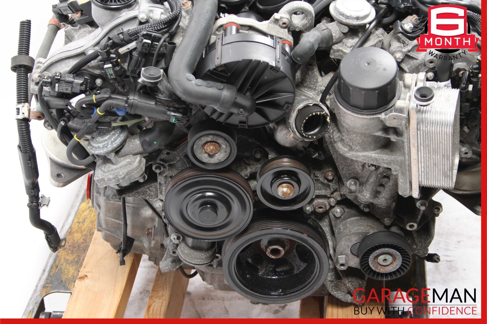 06-11 Mercedes C300 C280 3.0 M272 V6 Complete Engine Motor Block 4Matic ...