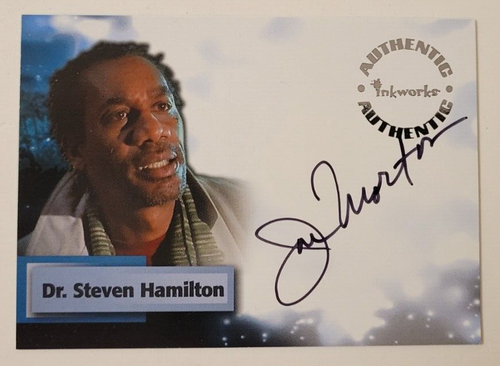 DR. STEVEN HAMILTON 2002 SMALLVILLE Season 1 JOE MORTON AUTOGRAPH A6 ...