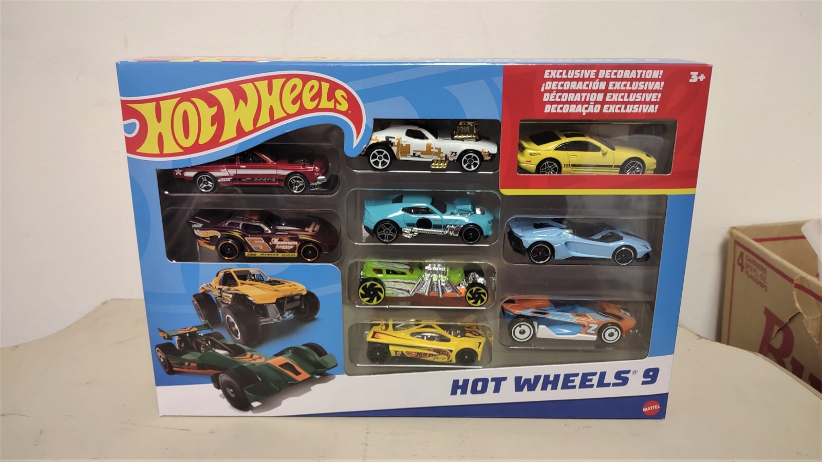 Hot Wheels 9 Pack X6999-P954 Gift Set Collectible Diecast Cars | eBay