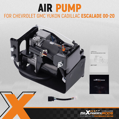 Air Suspension Compressor Pump For GMC Escalade Suburban Tahoe Yukon ...