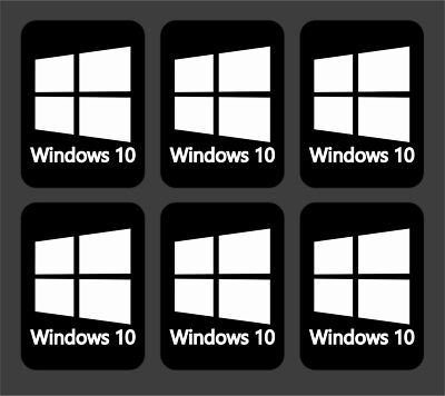 80 Windows 10 stickers Decals for laptops computers | eBay UK