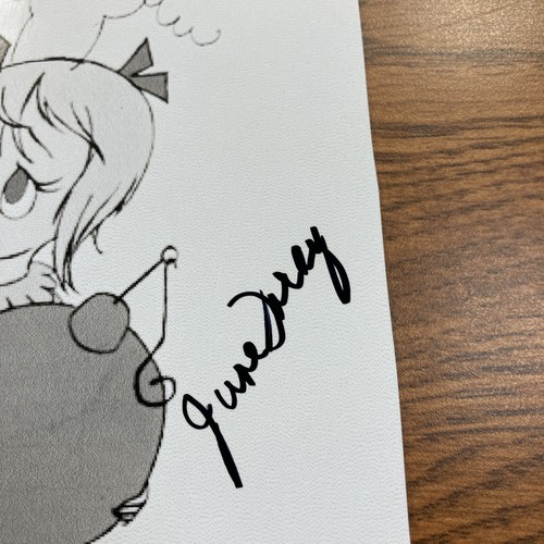 AUTOGRAPH JUNE FORAY VOICE ACTRESS THE GRINCH CINDY LOU WHO SIGNED ...