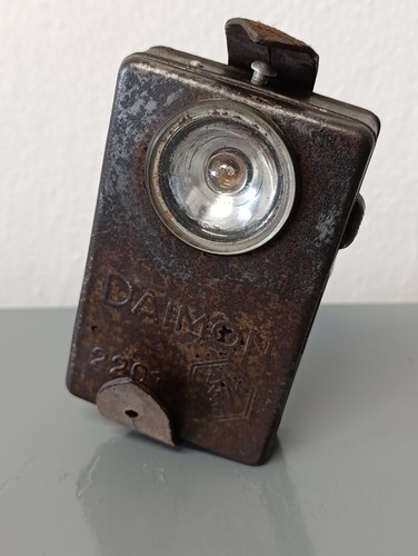 Rare WW2 German Wehrmacht Daimon 220 Feld Taschenlampe FIELD FLASHLIGHT ...