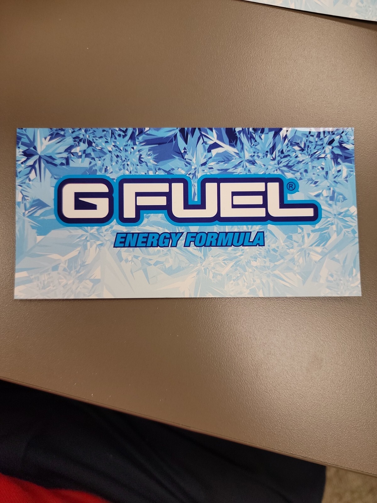 Gfuel Gamma Labs Blue Ice Sticker Limited | eBay