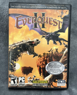 Everquest 2: Kingdom of Sky Expansion Pack - PC - Video Game Manual CIB ...