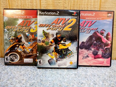 ATV Offroad Fury 1,2,&3 Lot of 3 Games (PS2) Complete | eBay
