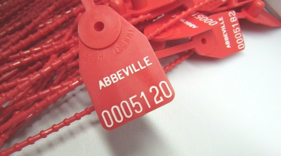Abbeville 0005128 Flag Zip Ties 10''Long 85 Pieces | eBay