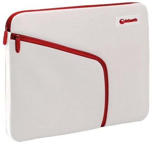 Atlantis Borsa Notebook Tablet 7'' PhilO-Bianco+zip RossA-Tasca ...
