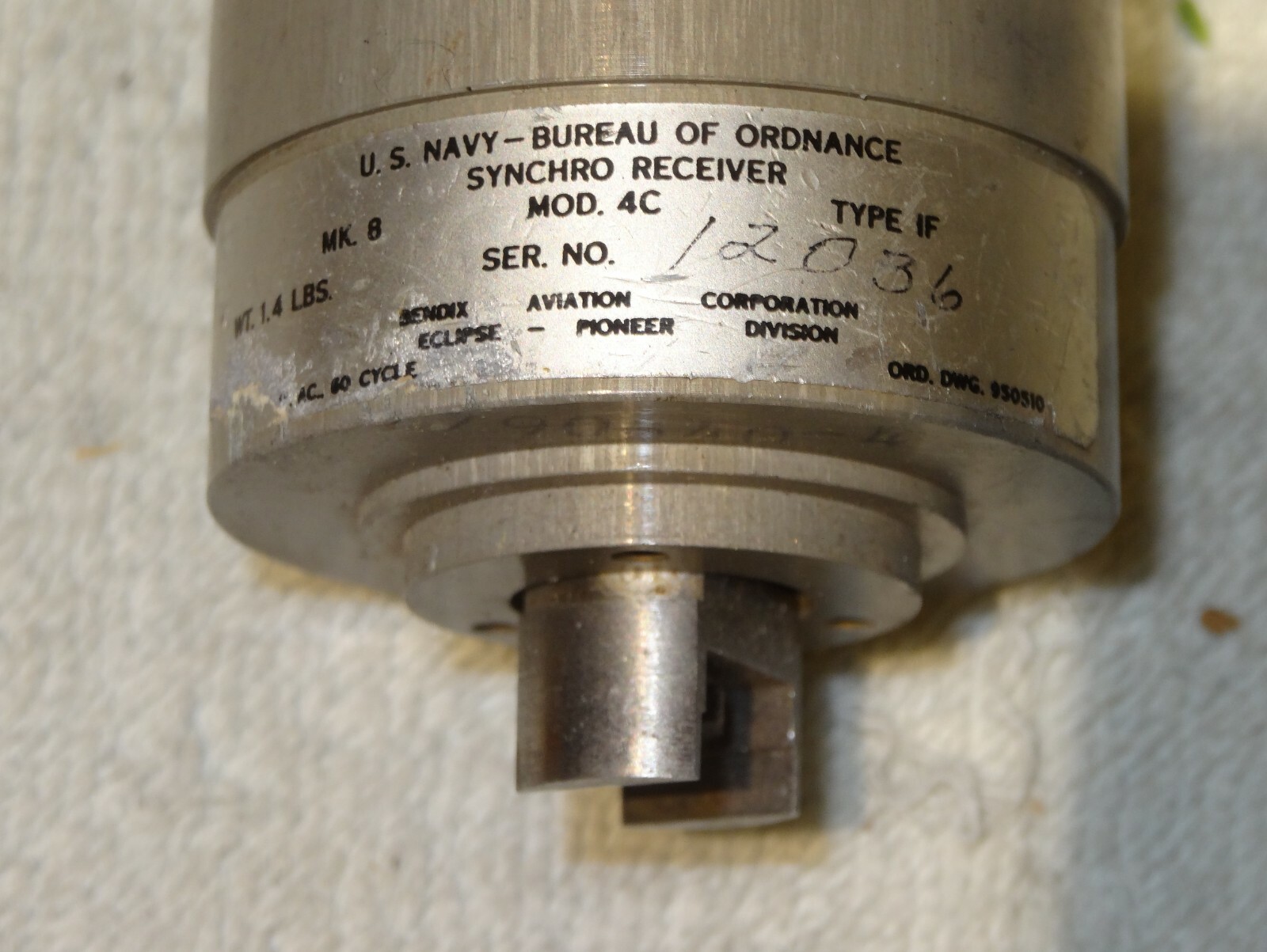US Navy Synchro Receiver Mod. 4C | eBay