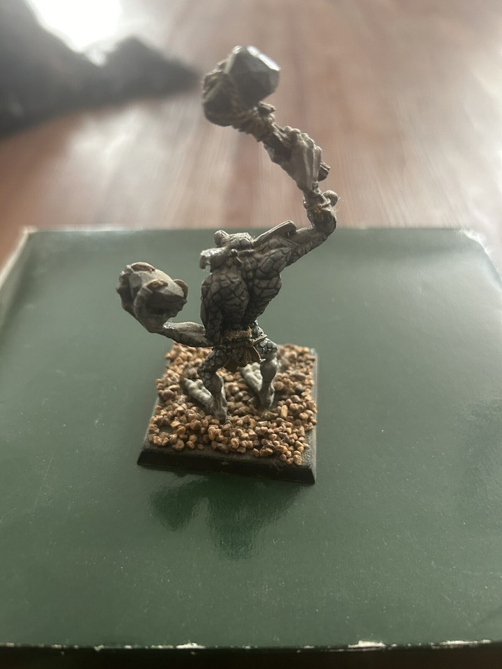 Stone Troll Troggoth Ork Orcs & Goblins Warhammer Quest AOS Pro-Painted ...