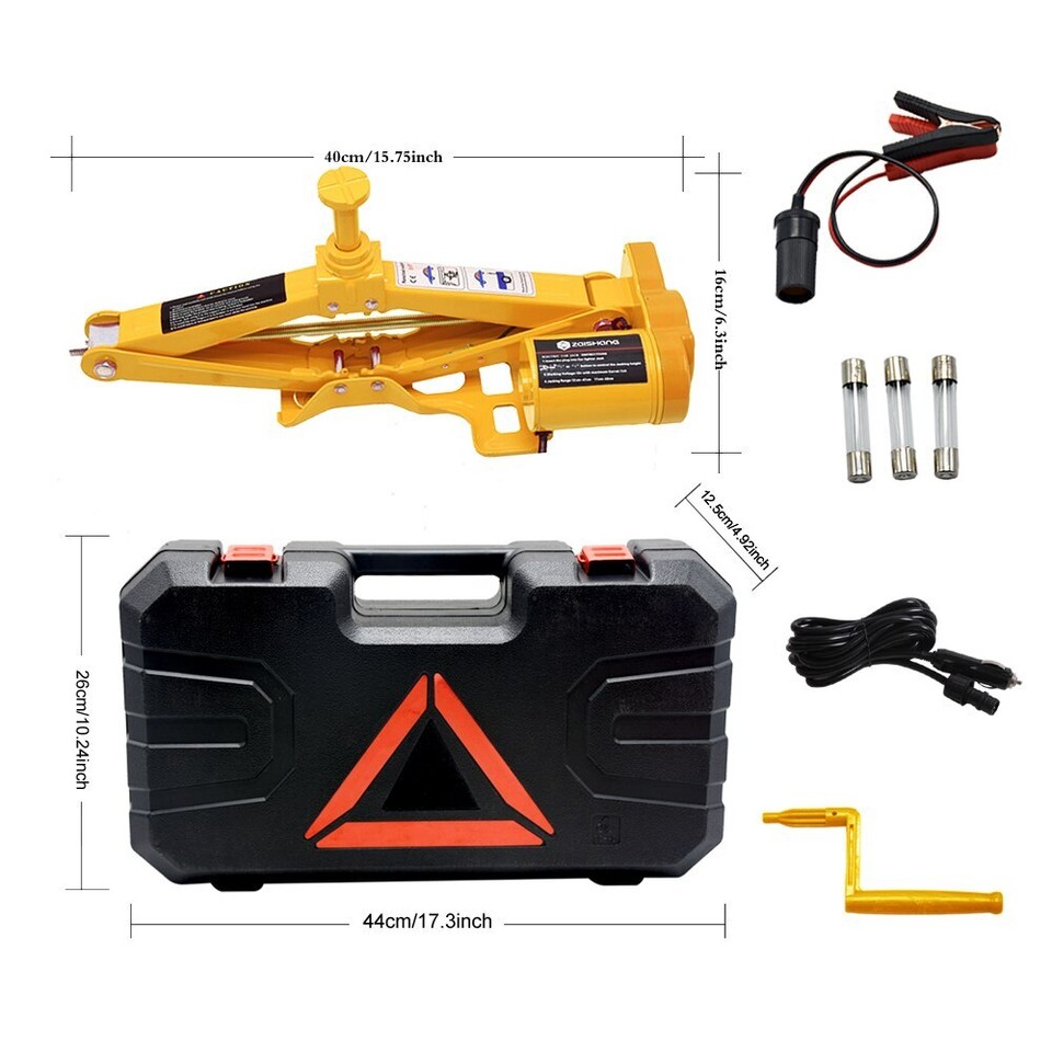 Portable Car Jack Lift Auto Lift Scissor Lifting Machinisms Electric ...