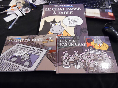BD LE CHAT – Tome 19 :Le chat passe à table - Philippe GELUCK – 2014 ...