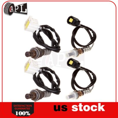 4pcs Upstream+Downstream Oxygen Sensor 02 O2 Sensors for Jeep Wrangler ...