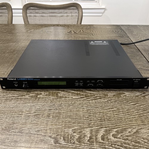 ROLAND U-220 RS-PCM Sound Module Rack Synthesizer | eBay