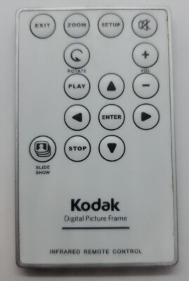 Kodak Digital Picture Frame Remote Control | eBay