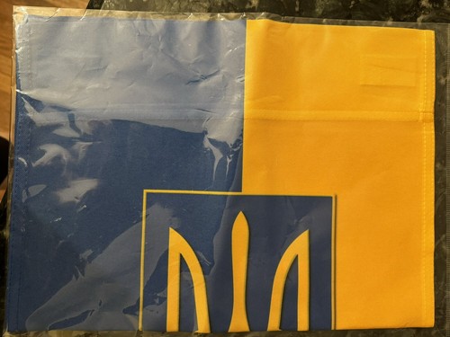 Ukrainian Flag trident (Tryzub) sign New | eBay