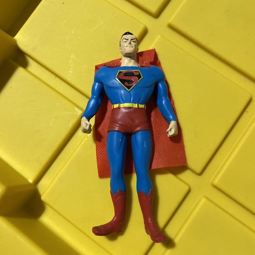 🔥 Vintage Rubber Collectible TM & DC Comics Superman Action Figure Toy ...