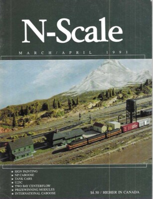 N-Scale V3 N2 Sign Painting NP Caboose U25C U28C Tank Car Lumber Mill ...